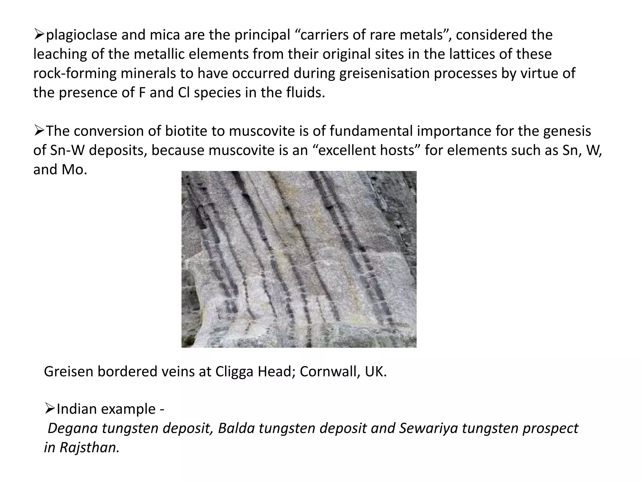 Types of metasomatism | PPTX