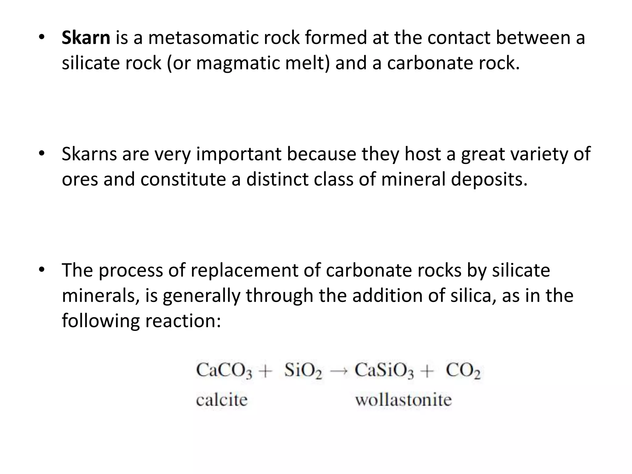 Types of metasomatism | PPTX