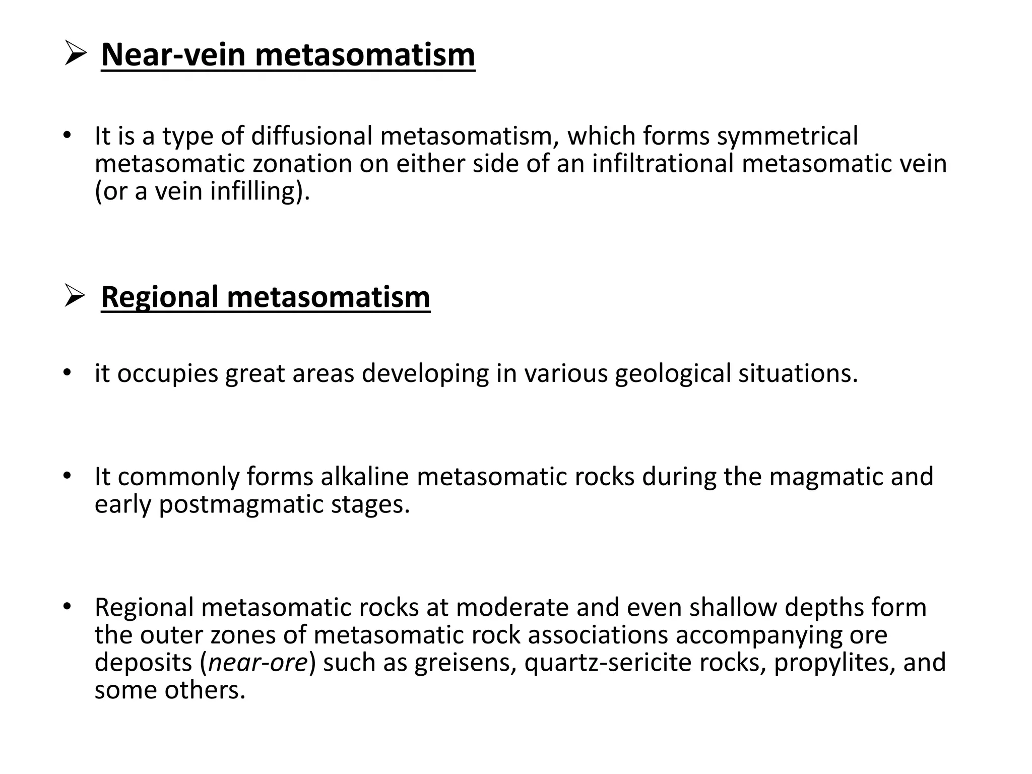 Types of metasomatism | PPTX