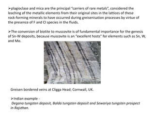 Types of metasomatism | PPTX