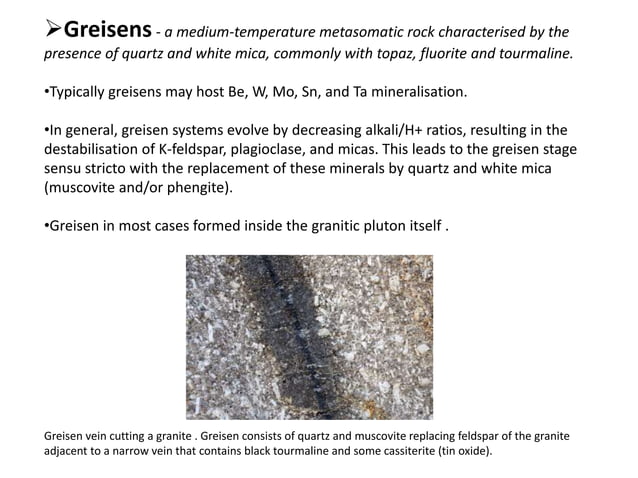 Types of metasomatism | PPTX
