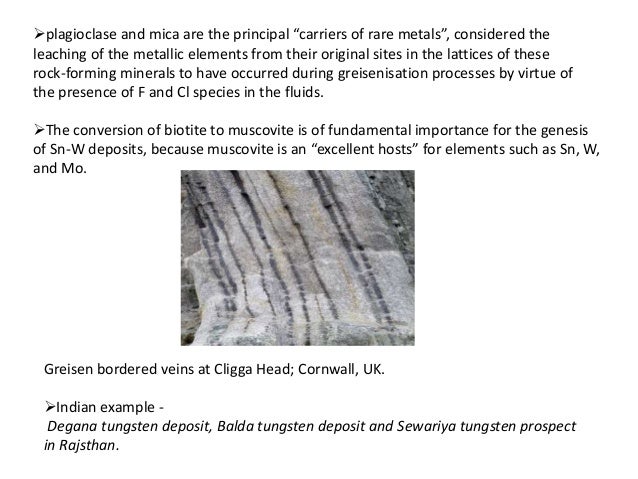 Types of metasomatism