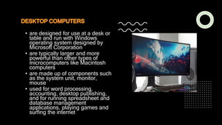 INTERNET AND COMPUTING FUNDAMENTALS-TYPES OF MICROCOMPUTERS.pptx