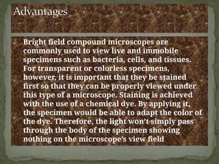 TYPES OF MICROSCOPE.pptx And Principles of Microscopy | PPTX