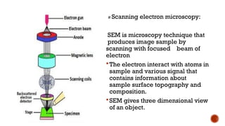 Types of Microscopy -optical, electron, and scanning probe microscopy | PPT