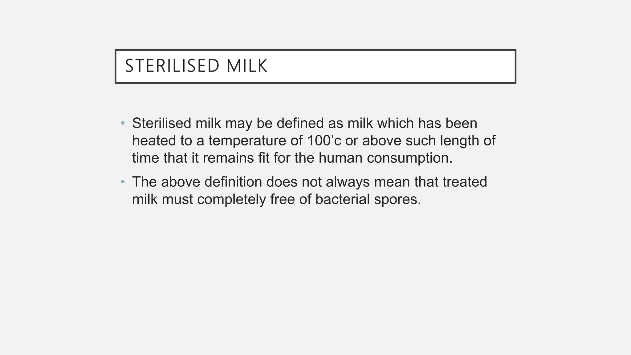 Types of milk available in market | PPTX