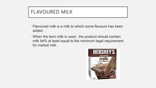 Types of milk available in market | PPTX