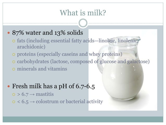 Types of Milk Formulas and Their Uses | PPTX | Chemistry | Science