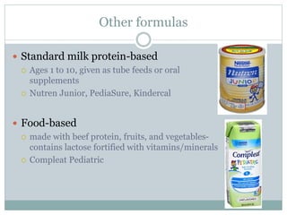 Types of Milk Formulas and Their Uses | PPTX