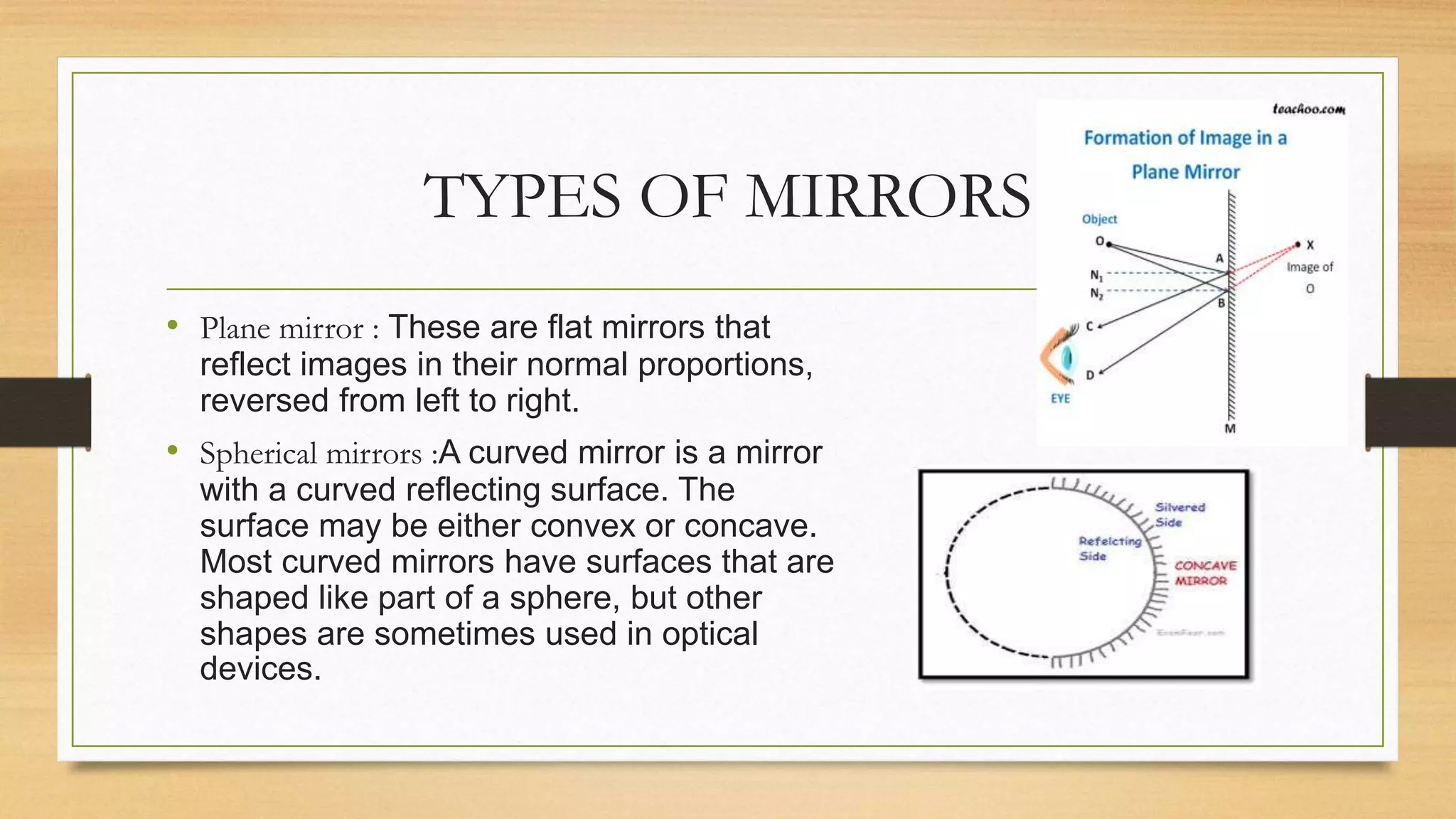 TYPES OF MIRRORS.pptx