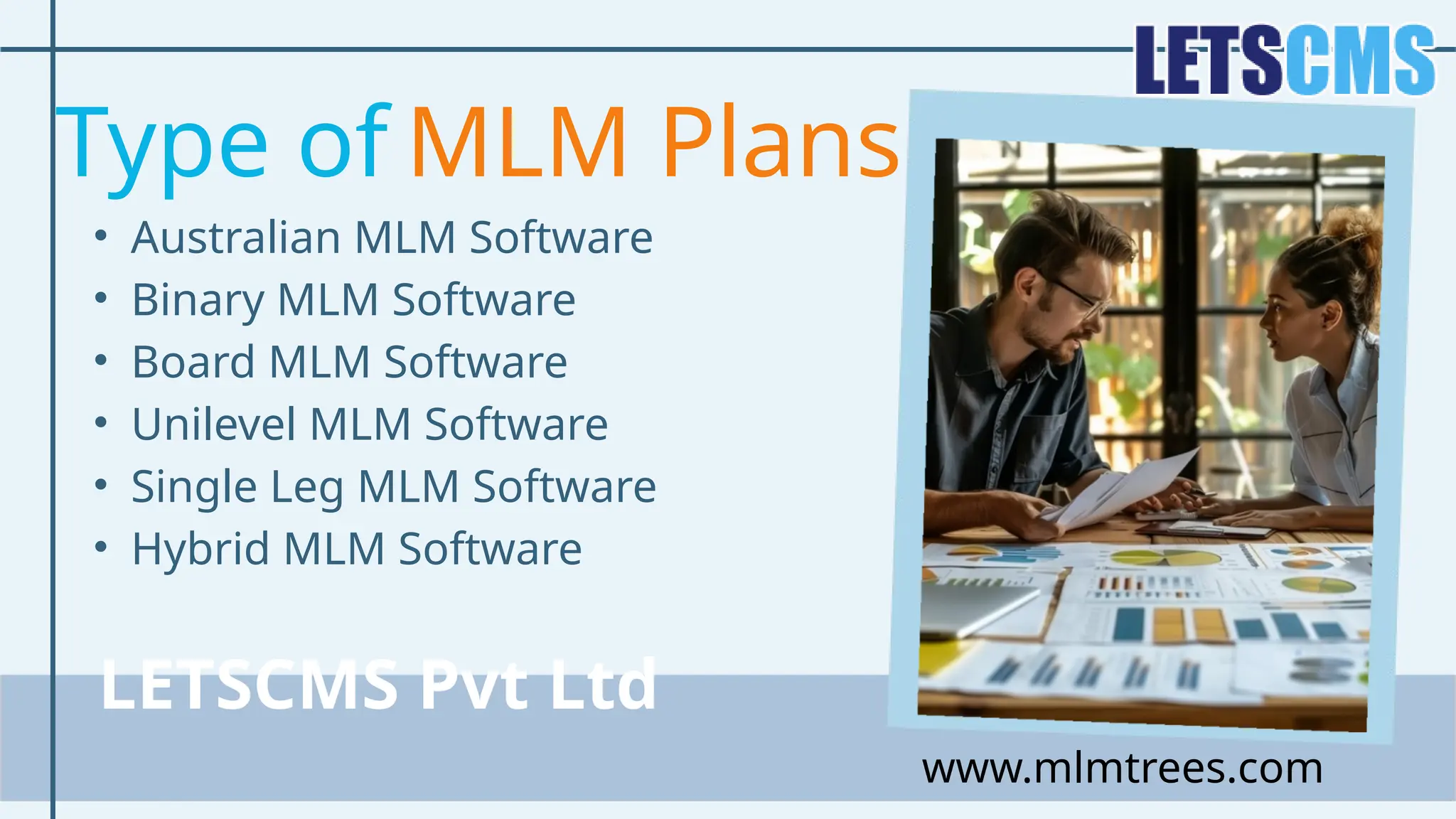 Types of MLM Plans - Binary, Unilevel, Matrix MLM Software | PPTX