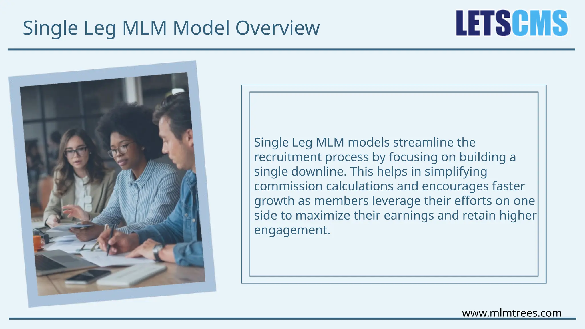 Types of MLM Plans - Binary, Unilevel, Matrix MLM Software | PPTX