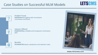 Types of MLM Plans - Binary, Unilevel, Matrix MLM Software | PPTX