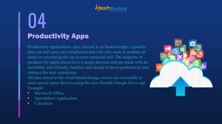 Types of Mobile applications used in Daily Life.pptx