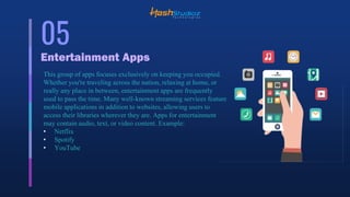 Types of Mobile applications used in Daily Life.pptx