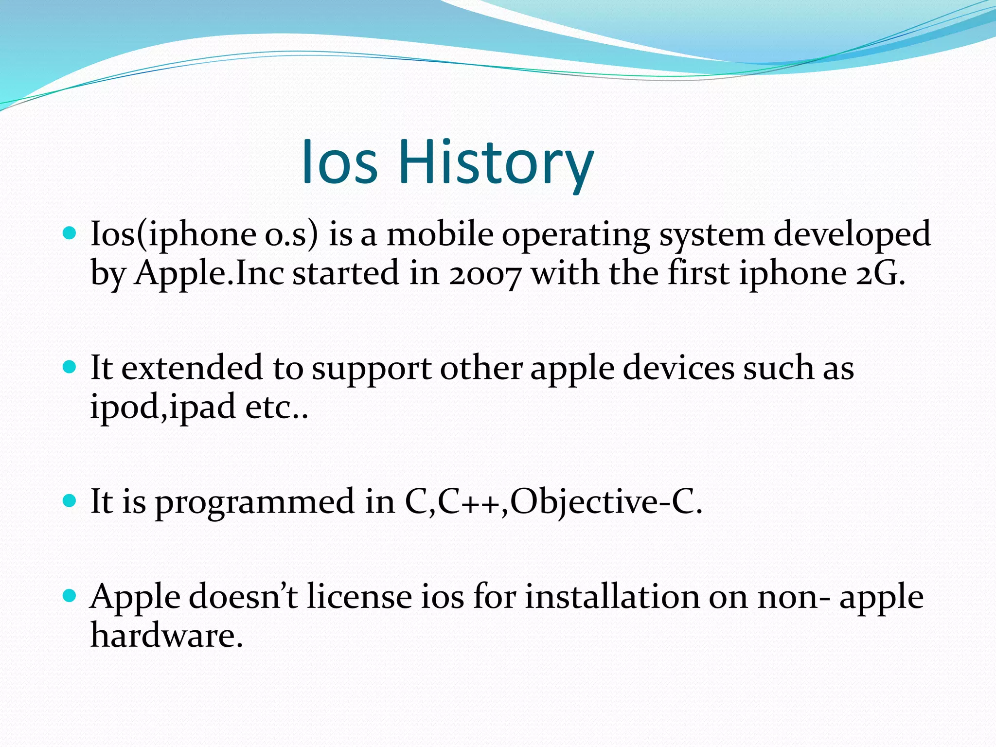 Types of mobile operating systems | PPT