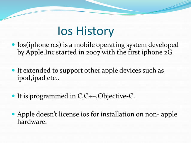 Types of mobile operating systems | PPT