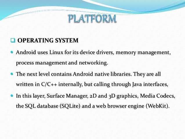 Types of mobile operating systems