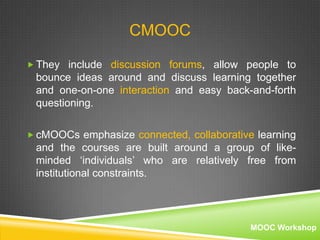 Types of MOOC | PPT