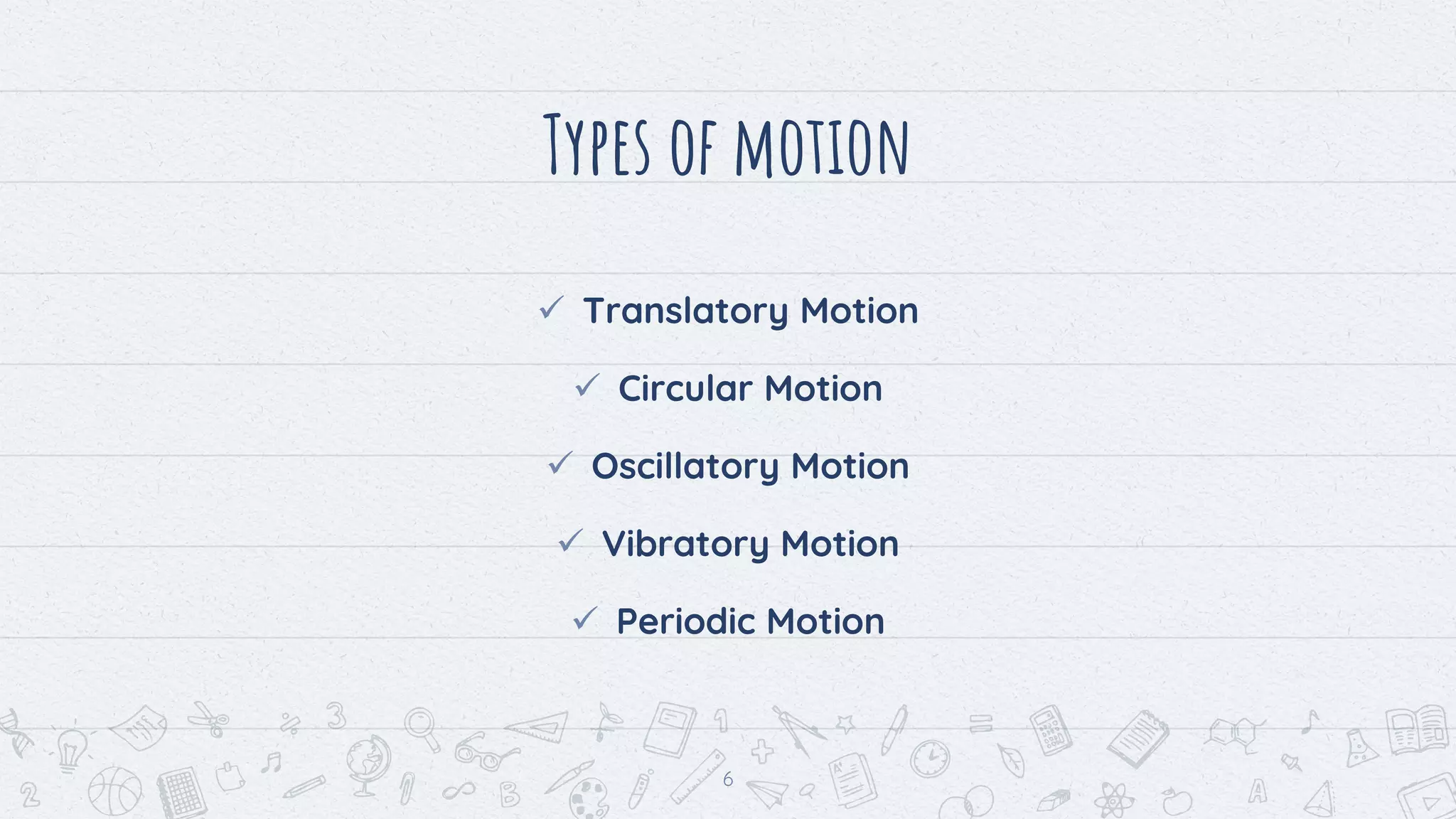 Types of motion | PPTX