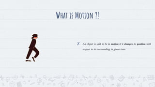 Types of motion | PPTX