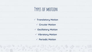 Types of motion | PPTX