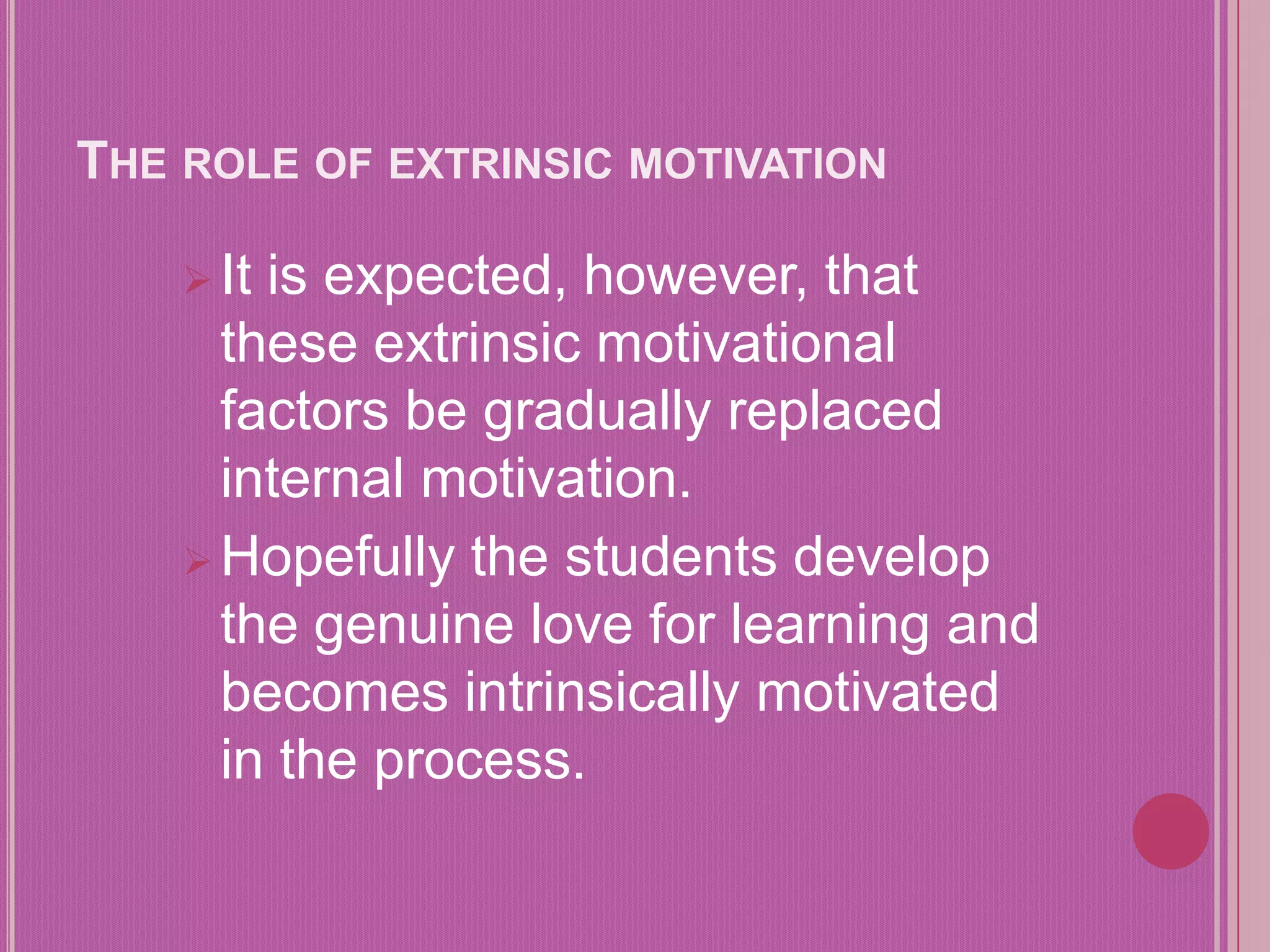 Types of Motivation | PPTX