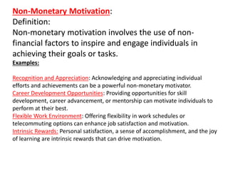 Types of motivation. Motivation, MBA SYLLABUS, MBA FINANCE | PPTX