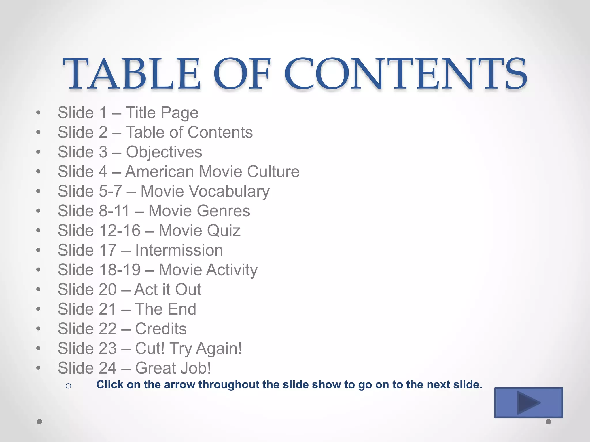 Types of movies | PPTX