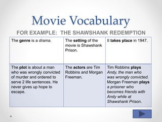 Types of movies | PPTX