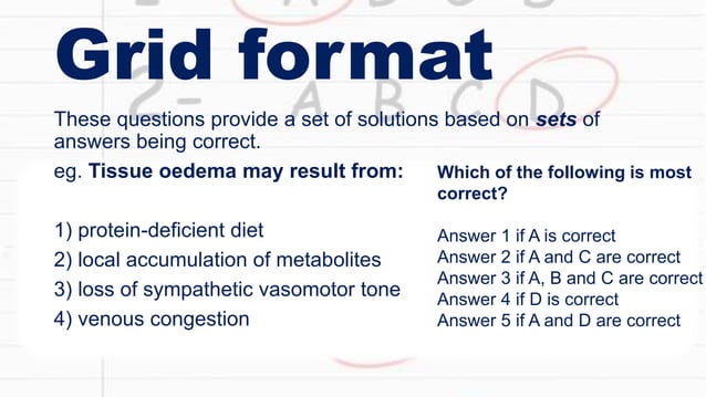Types of multiple choice questions | PPTX