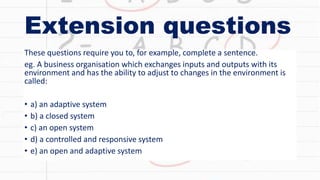 Types of multiple choice questions | PPTX