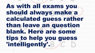 Types of multiple choice questions | PPTX