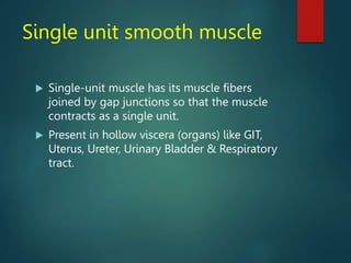 Types of muscle bioengeenring.pptx | Biological Sciences | Science