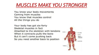 Types of muscles (song) | PPTX
