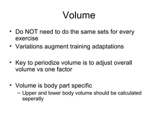 Types Of Muscle Training | PPT