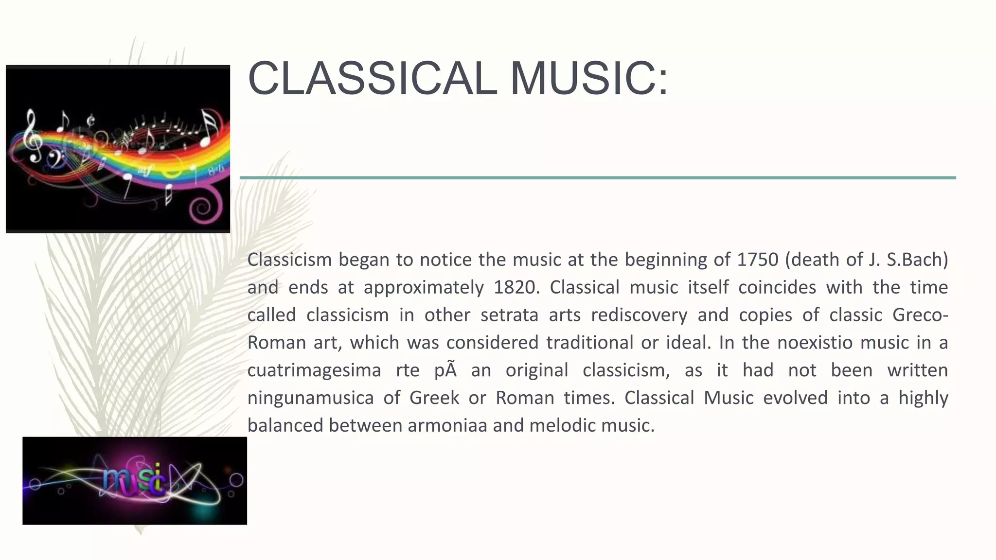 Types of music | PPTX