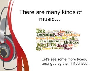 ESL Vocabulary: Musical Genres | PPTX