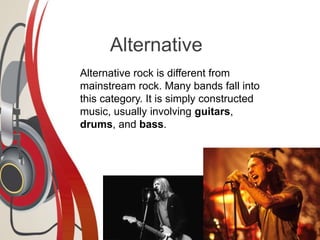 ESL Vocabulary: Musical Genres | PPTX