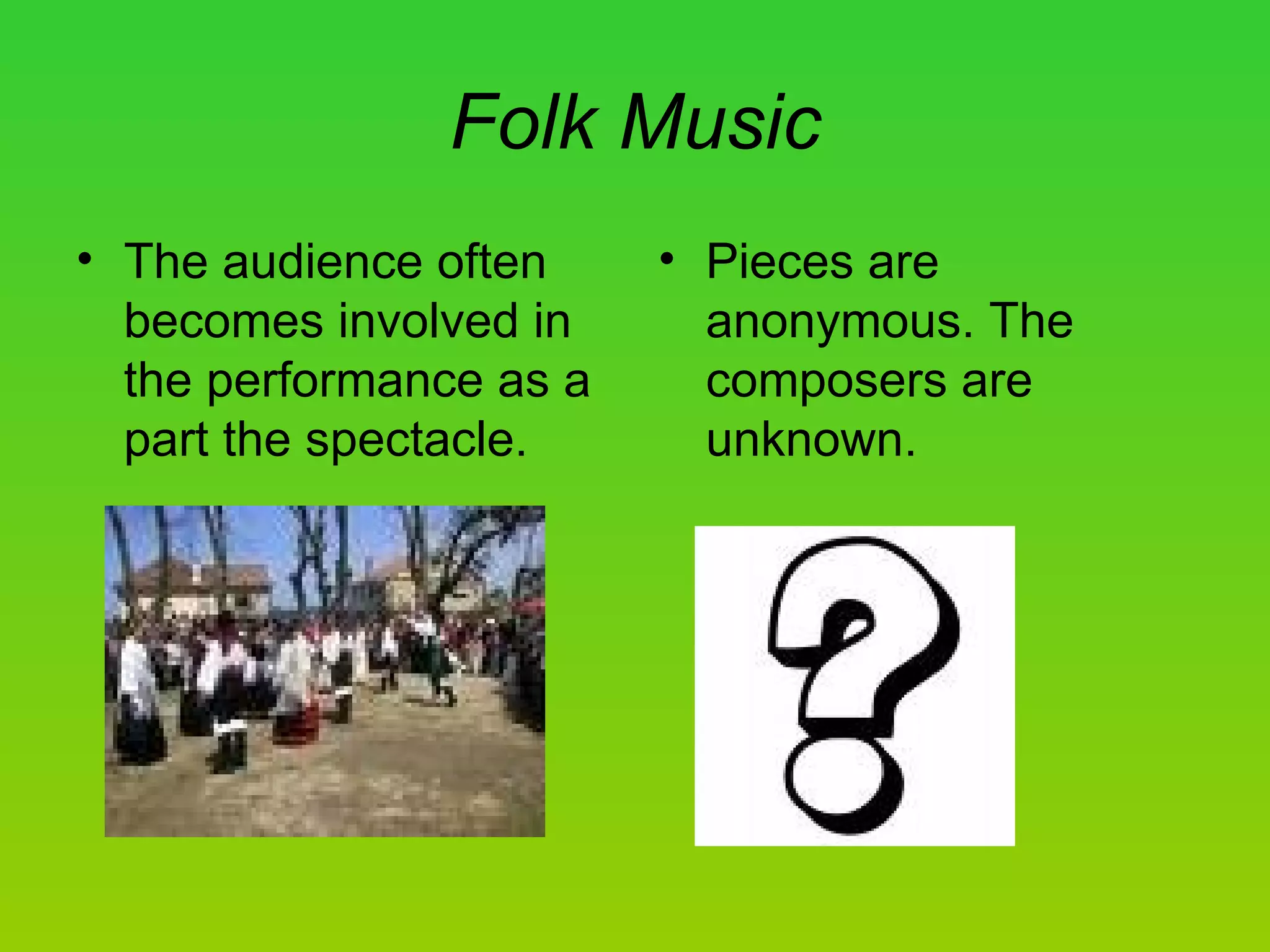 Types Of Music | PPT