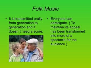 Types Of Music | PPT