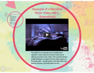 Types of Music Videos | PDF