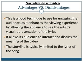 Types of music videos | PPT