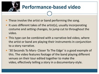 Types of music videos | PPT