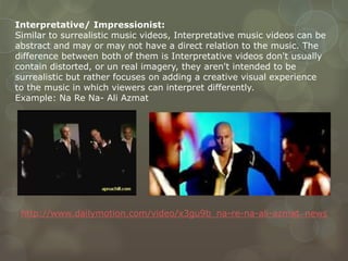 Types of music videos | PPT