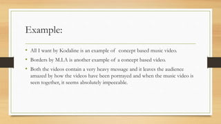 Types of music videos | PPT