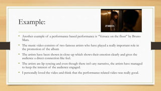 Types of music videos | PPT