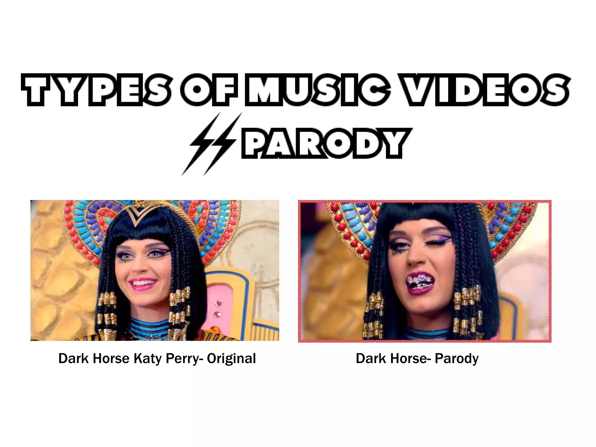 Types of Music Videos // Parody | PPT | Free Download