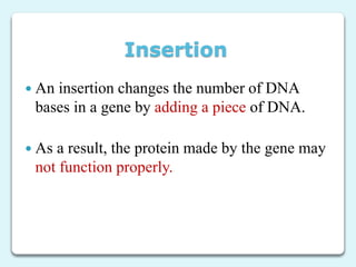 typesofmutation-200424155121.ppt slides for grade 10 | PPTX