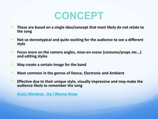 Types of mv and how they are constructed | PPTX